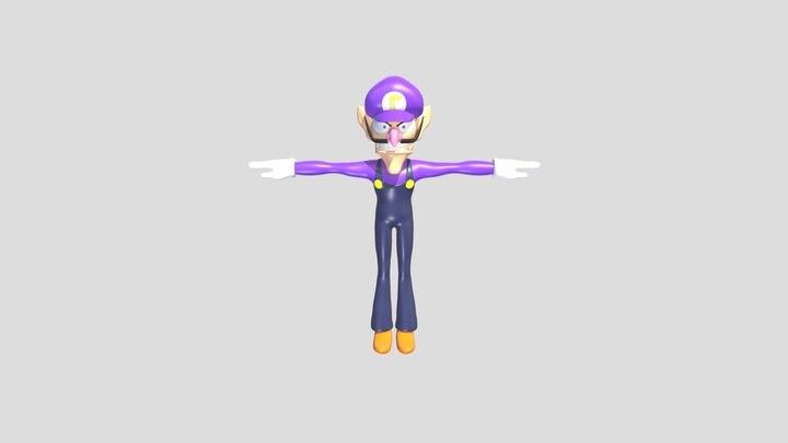 ArtStation - Waluigi Model