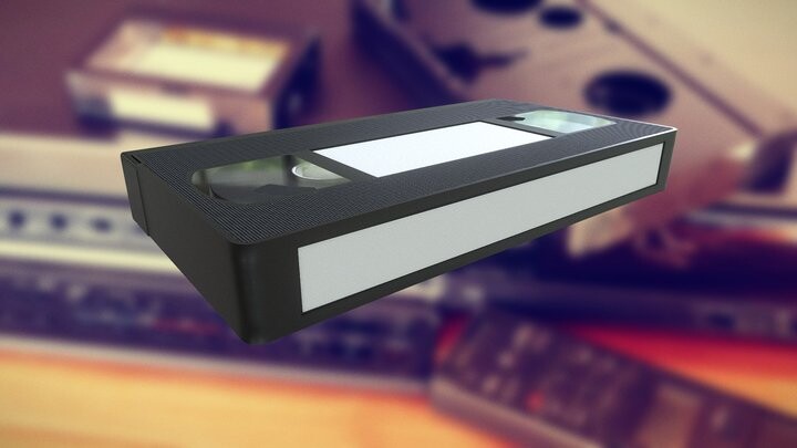 ArtStation - VHS Tape Model