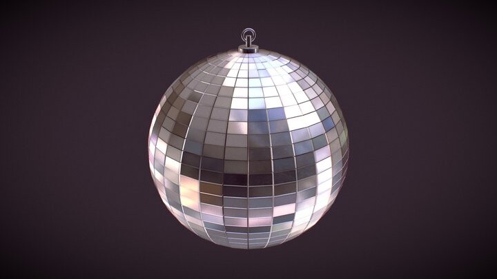 ArtStation - Disco Ball Model