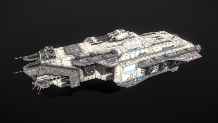 ArtStation - Spaceship Mothership