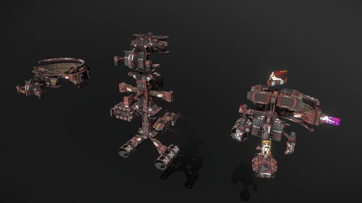 ArtStation - Scifi Pirate + Smuggler Station