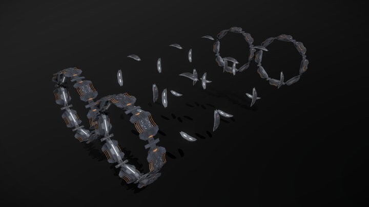 ArtStation - Scifi Interplanetary Trade Route System