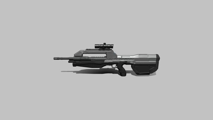 ArtStation - Halo Battle Rifle Redesigned