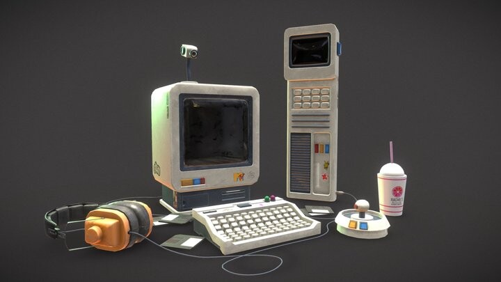 ArtStation - Retro PC Scene