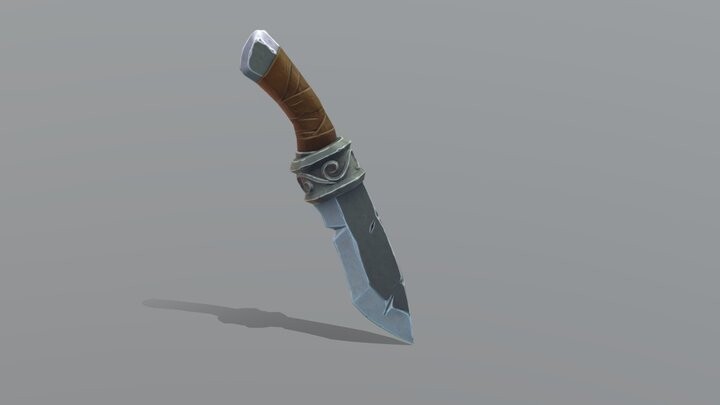 ArtStation - Stylized Dagger