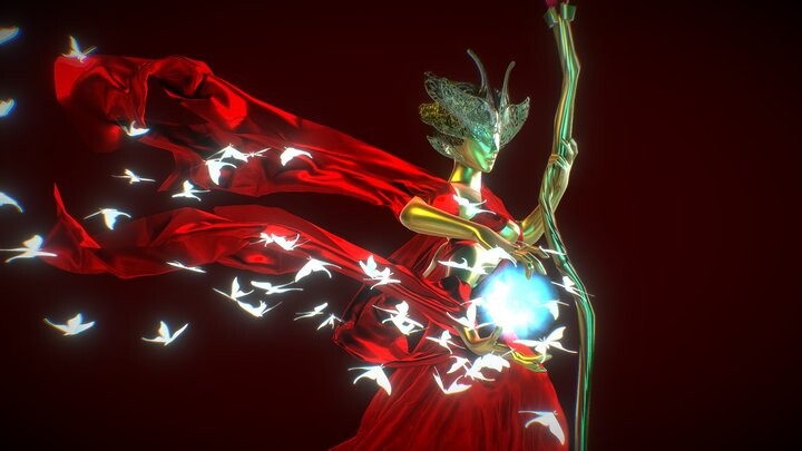 ArtStation - Moth Queen