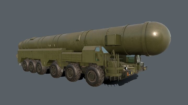 ArtStation - SS-20 Saber RSD10 Pioneer 3d model