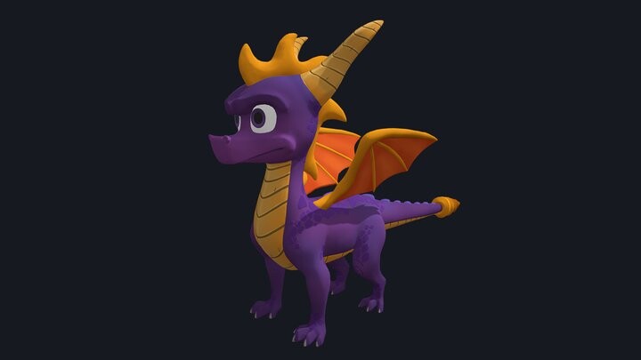 ArtStation - Spyro Fan Model