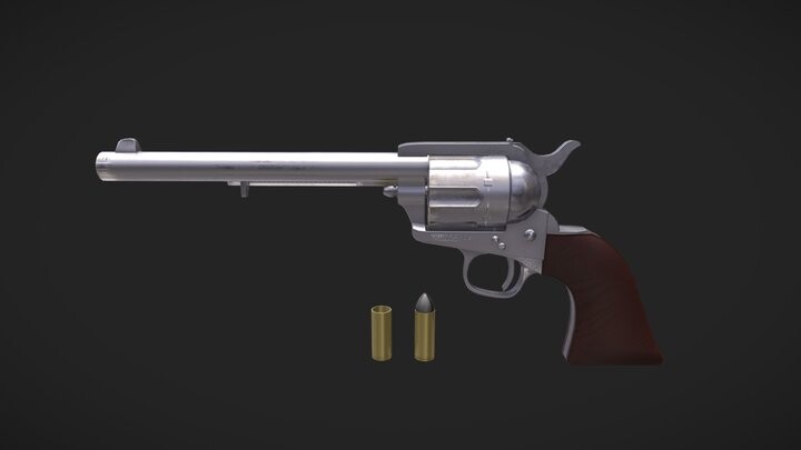 ArtStation - Colt Single-Action Army