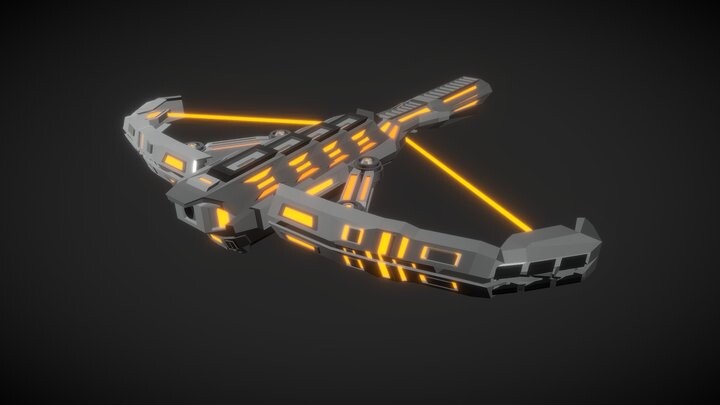 ArtStation - Futuristic Sci Fi Crossbow
