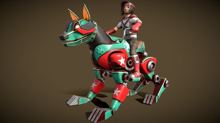 ArtStation - Robo-Dog