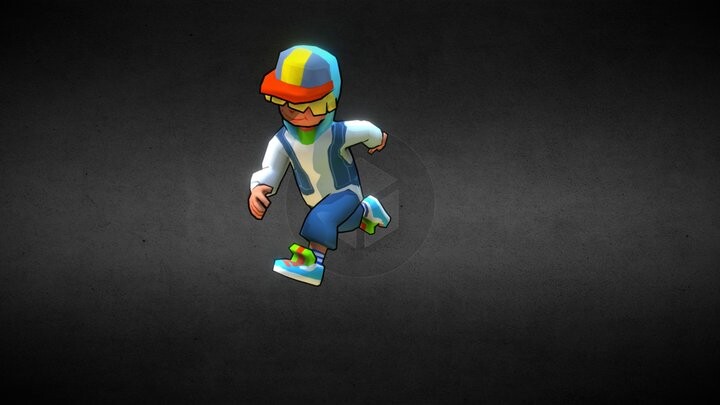 ArtStation - Subway Surfers-like character