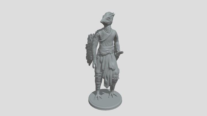 ArtStation - DnD mini sculpt commission