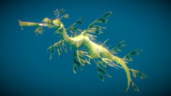 ArtStation - Leafy Seadragon