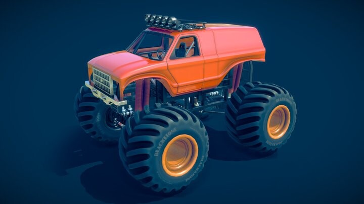 ArtStation - Monster Truck