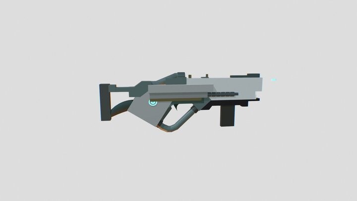 ArtStation - Primitive Gun Modelling