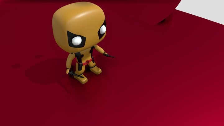 ArtStation - Deadpool 3d model free