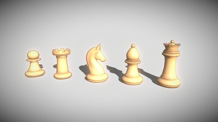 Nagy Kristian - Chess pieces
