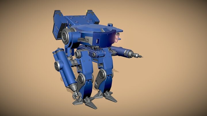 ArtStation - Robot Diploma project. WIP