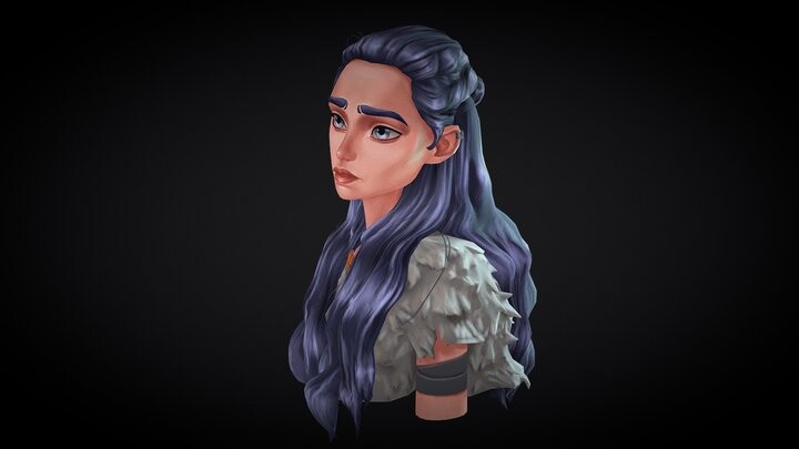 ArtStation - Mystic girl