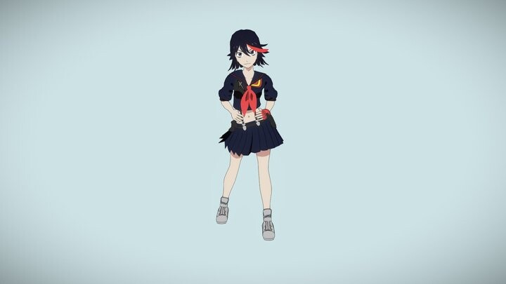 ArtStation - Ryuko Matoi-Kill la Kill