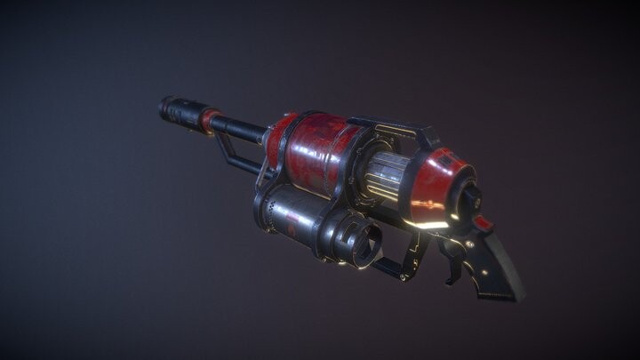 ArtStation - CSO Salamander (Flamethrower)