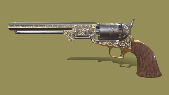 ArtStation - Navy Revolver