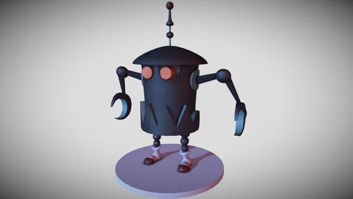 ArtStation - Disney's Mars and Beyond Robot