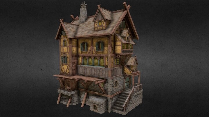 ArtStation - Town house