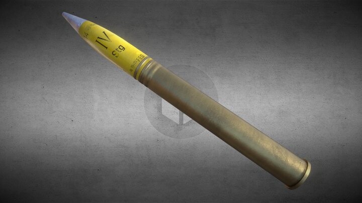 Adam Kozak - 8,8 cm german WW2 round