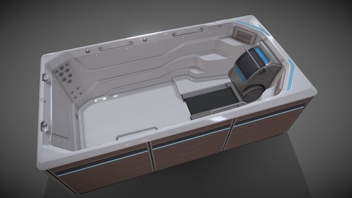 ArtStation - Swim Spa