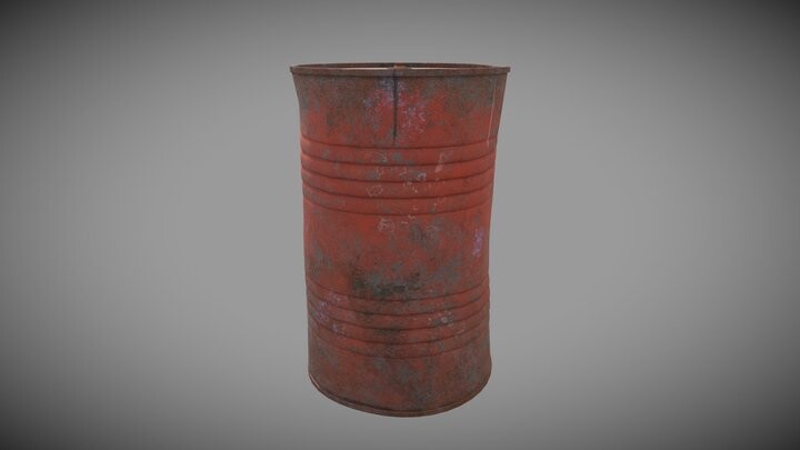 ArtStation - Oil Drum
