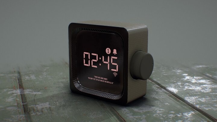 ArtStation - Alarm Clock