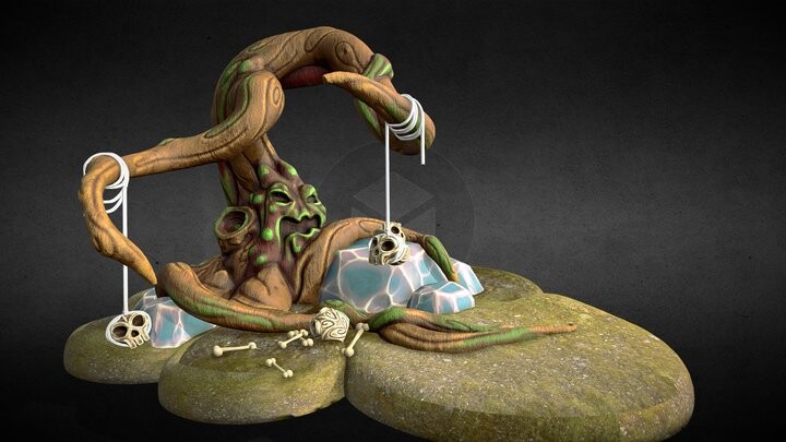 ArtStation - Evil Tree