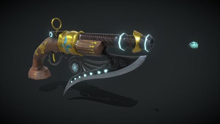 ArtStation - Energy Battle Weapon