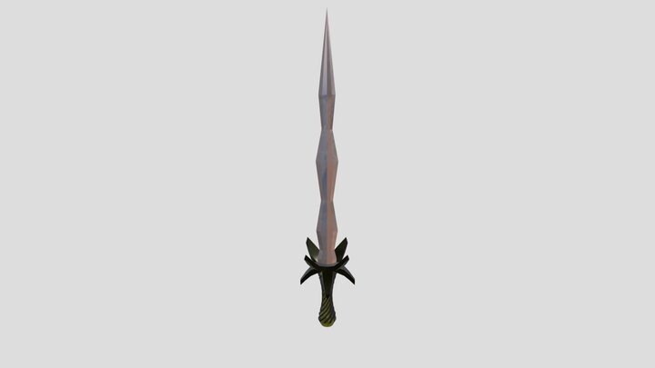 ArtStation - Rapier Sword - Low Poly
