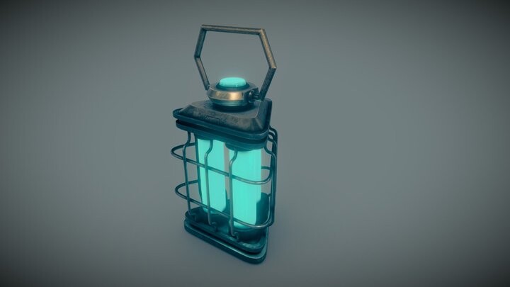 ArtStation - Ultraviolet Lamp