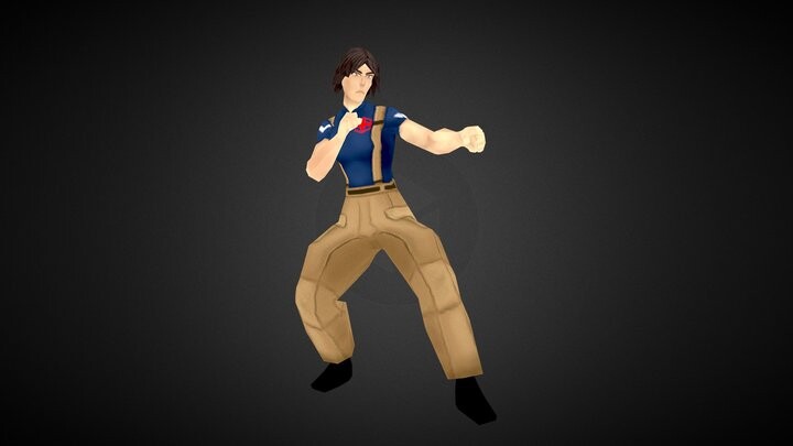 ArtStation - 32 Bit Game Jam Character - The Extinguisher