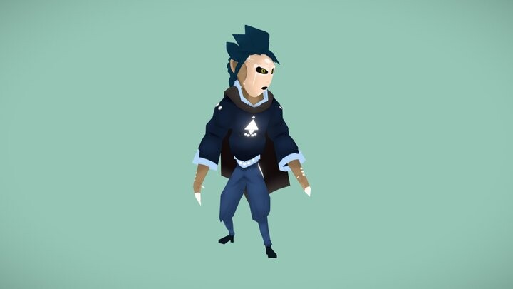 ArtStation - Stylized Low poly Animated Game Character