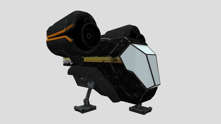 ArtStation - Space Ship 3D Model