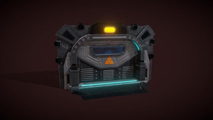 ArtStation - SCI-FI Door