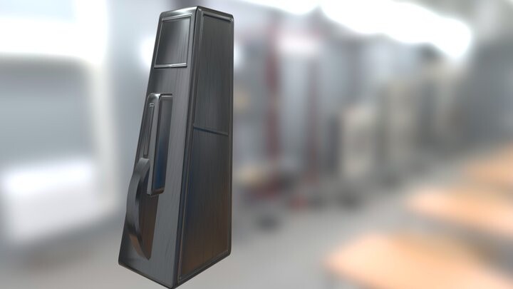 ArtStation - Modern / SciFi Metal Column