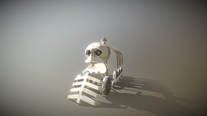 ArtStation - 3D Bone Train
