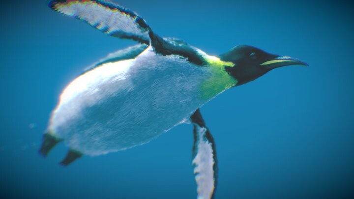 ArtStation - Emperor penguin