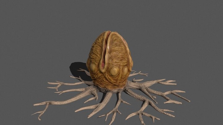 ArtStation - xenomorph egg from the alien movies
