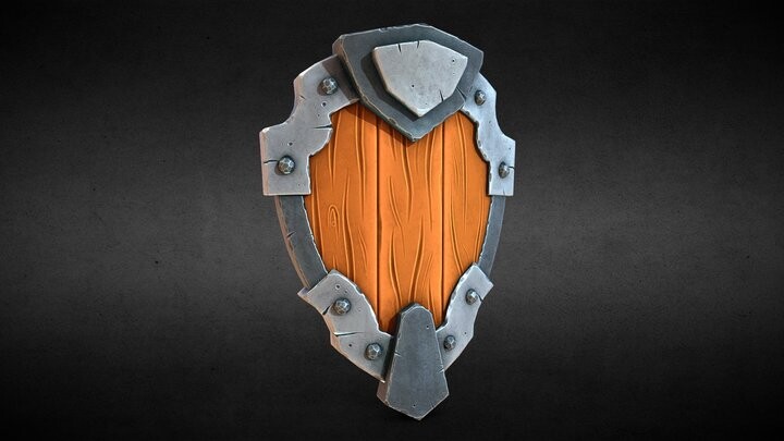 ArtStation - Stylized Fantasy Shield