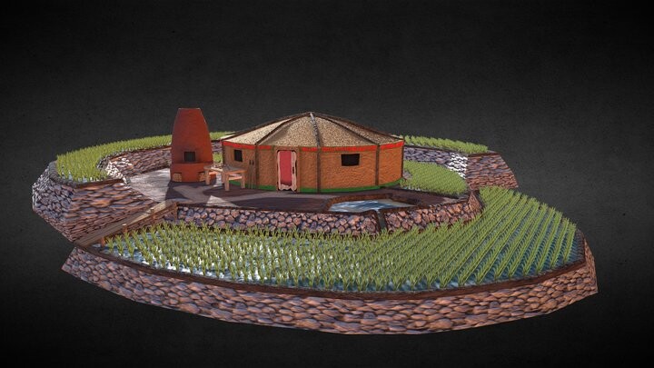 ArtStation - Aztecan Farming Terrace