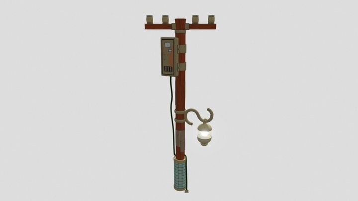 ArtStation - Utility Pole