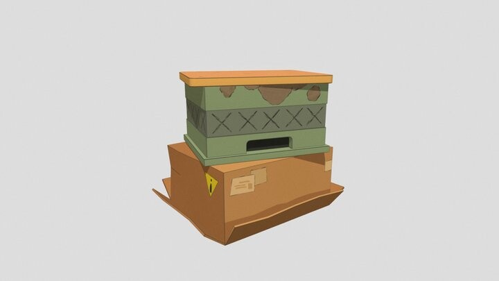 ArtStation - Box Stack