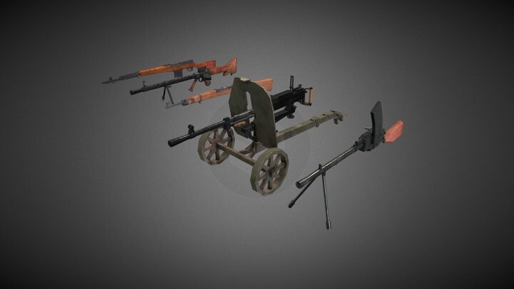 ArtStation - World War Weapons